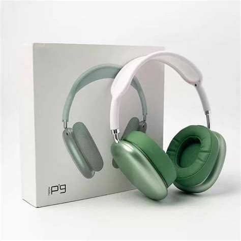 P9 Casque Bluetooth Sans Fil écouteur anti bruit Bluetooth compatible 5 0 vert Fiche Technique