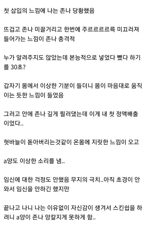 초딩때 아다뗀 썰 유머 움짤 이슈 에펨코리아