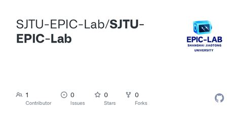 Github Sjtu Epic Labsjtu Epic Lab