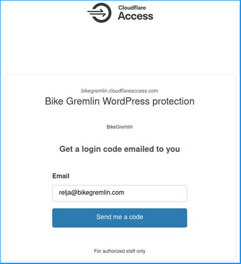 Cloudflare Access Zero Trust Tutorial Bikegremlin Io