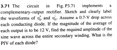 Solved A 371 The Circuit In Fig P371 Implements