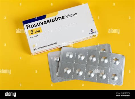 Rosuvastatin Generic Crestor In France Lipid Lowering Drug From The