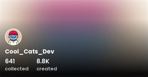 cool cats dev profile opensea