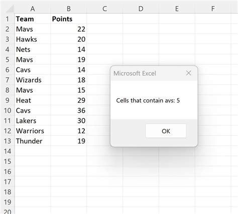 How To Count Cells With Specific Text In Excel Using Vba
