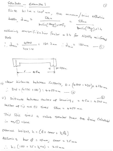 solved problems 1 way solid slabs 1 pdf
