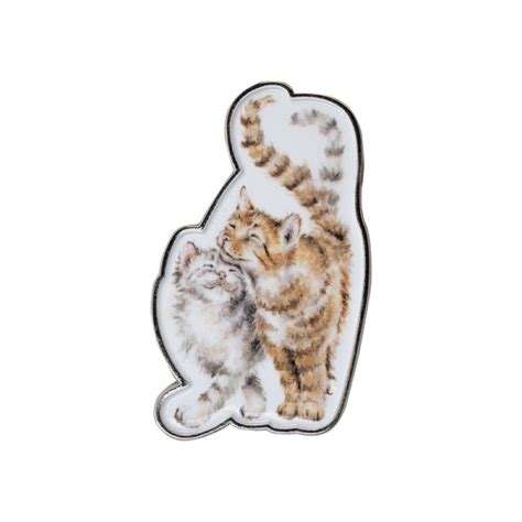 Feline Good Cat Pin Badge