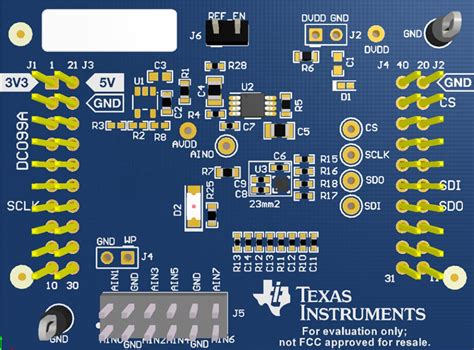 Ads7066evm Pdk Adc评估模块 Evm Ti Mouser