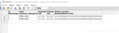 Springbootmybatispostgresqlpostgis实现地理几何元素的增删改使用mybatis流式 增删改查postgresql数据库中的 百万条 矢量点信息有经纬度