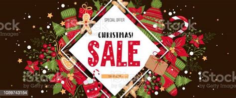 크리스마스 새 해 겨울 판매 배너입니다 포스터 배경 플라이어 초청장 겨울 요소와 템플릿 디자인 벡터 일러스트 Eps 10 12월에 대한 스톡 벡터 아트 및 기타 이미지