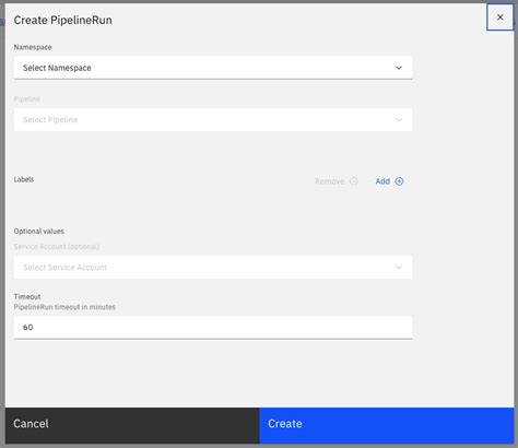 Create Pipelinerun Modal View Extra Right Padding · Issue 1068 · Tektoncddashboard · Github