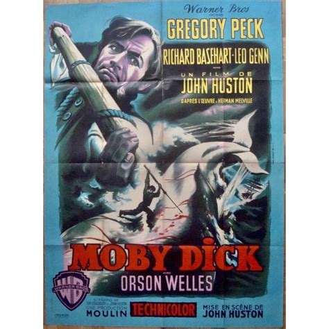 Moby Dick French Grande Movie Poster Illustraction Gallery