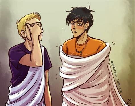 Jason Grace X Percy Jackson Praetor Bromance Commission By