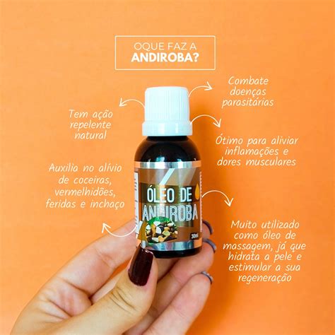 Óleo Vegetal De Andiroba 30ml Natukura Produtos Naturais