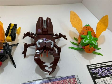 Transformers G1 Complete Insecticons Bandai Plus 4 Other Figures 8 In
