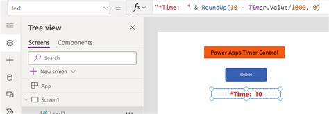 how to use power apps timer control with examples crmonce