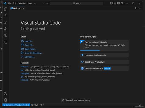 Windows Docker Python Vscode 使用容器docker搭建python开发环境，无需本地安装
