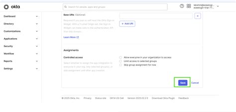 Integrate Okta Openid Connect