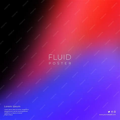 Premium Psd Gradient Dynamic Wavy Background