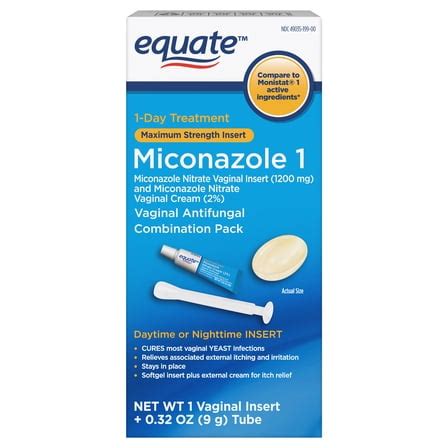Sunmark Miconazole 7 Vaginal Suppositories 100 Mg 7 Count Hsafsa