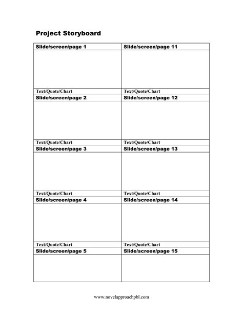 Storyboard Template Spark Premium Template Template Spark