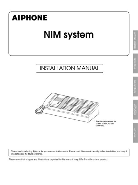 Nim System Installation Manual Pdf Electrical Connector Power Supply