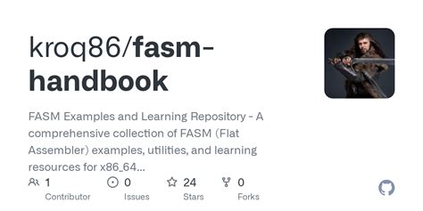 Github Kroq86fasm Handbook Fasm Examples And Learning Repository A Comprehensive