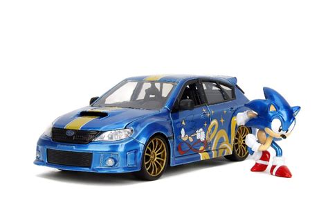 Jada 1 24 Hollywood Rides 2012 Subaru Impreza Wrx Sti W Sonic The Hedgehog