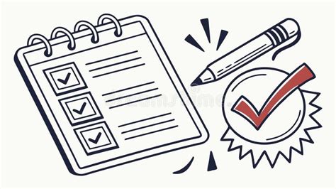 Checklist Notepad To Do List And Task Management Icon Vector Design Generative Ai Stock Vector