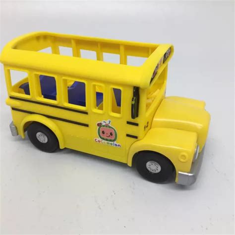 Cocomelon Musical Yellow School Bus With Sound 9 Long 4 12 Wide 5