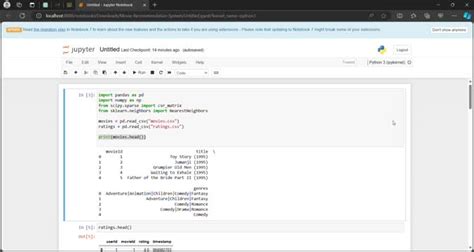 Vedant Kale On Linkedin Movierecommendation Collaborativefiltering