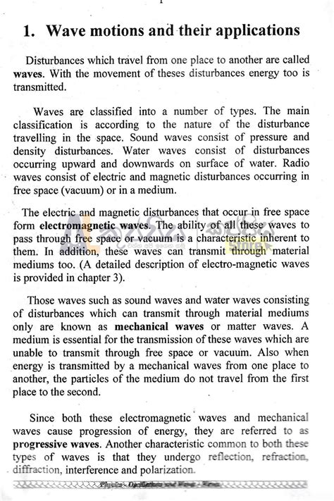 Physics Oscillations And Waves Waves Unit 3 2 By Dr P Geekiyanage