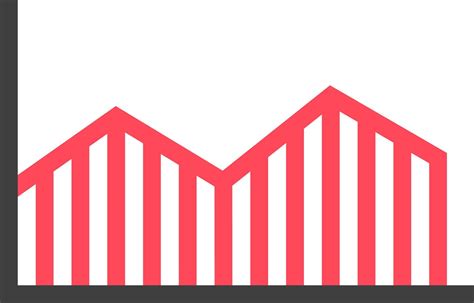 Red Graph Illustration Vector On A White Background Vector Art At Vecteezy