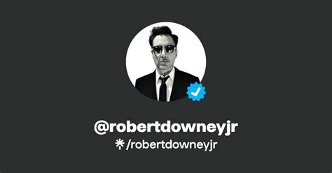 Robertdowneyjr Instagram Linktree