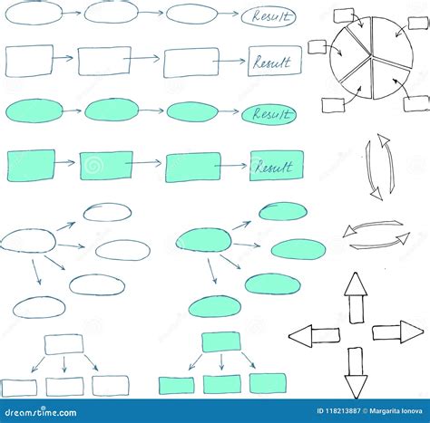 Abstract Flowchart Vector 181307082