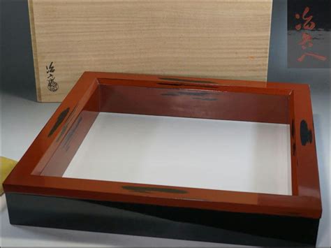 K811 名工 村瀬治兵衛 根来炉縁 共箱付 爐縁 根来塗 漆器 漆芸 茶道具 炉道具 炭道具 その他 売買されたオークション情報
