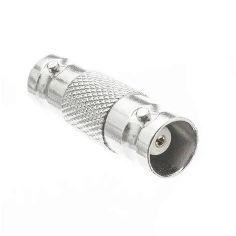 MS BNC Barrel Connector At Rs 70 Piece Brass BNC Connector In New Delhi ID 12944580297