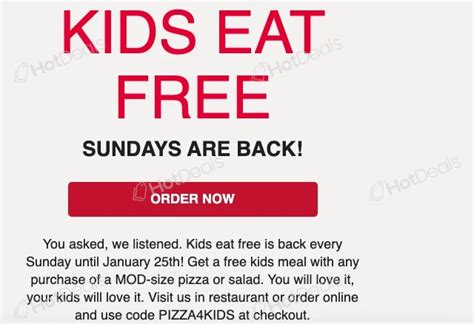 Mod Pizza Coupons August 2026 25 Off