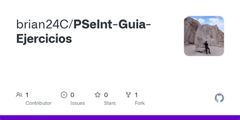 Github Brian24c Pseint Guia Ejercicios