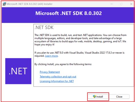 How To Download And Install Net Core Sdk Dot Net Tutorials