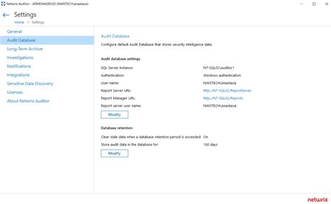 Requirements For Sql Server To Store Audit Data Netwrix Product Documentation
