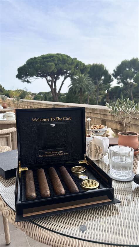 The Exclusive Billionaires Club Cigars