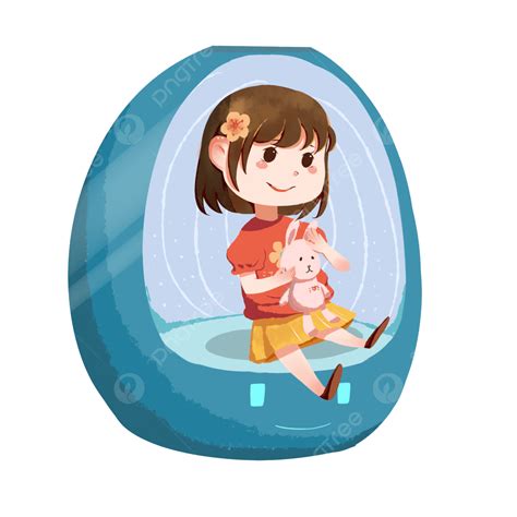 귀 엽 게 앉 아 있 는 여자 일러스트 이 소 재 를 파고 들 지 않 다 아름다운 소녀 패션 Png 일러스트 및 Psd 이미지 무료 다운로드 Pngtree