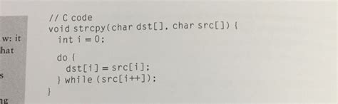 Solved The High Level Function Strcpy Copies The Character