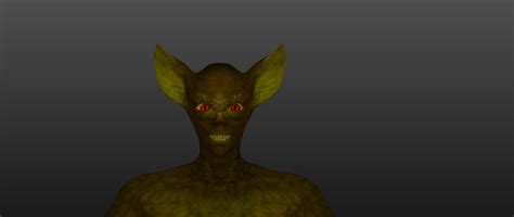 Gremlin 3d Low Poly Rigged Model By Everret
