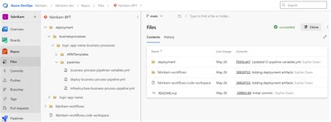 Create Pipelines For Infrastructure Ci And Cd Azure Business Process Tracking Microsoft Learn