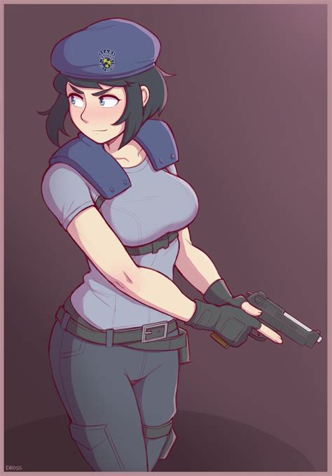 Jill Valentine And Suzi Real Life And More Drawn By Dross Danbooru