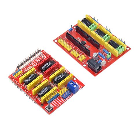 New Cnc Shield V4 Shield V3 Engraving Machine 3d Printer A4988 Driver Expansion Board For