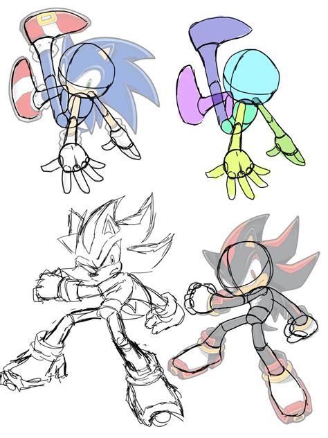 Sonic Character Poses