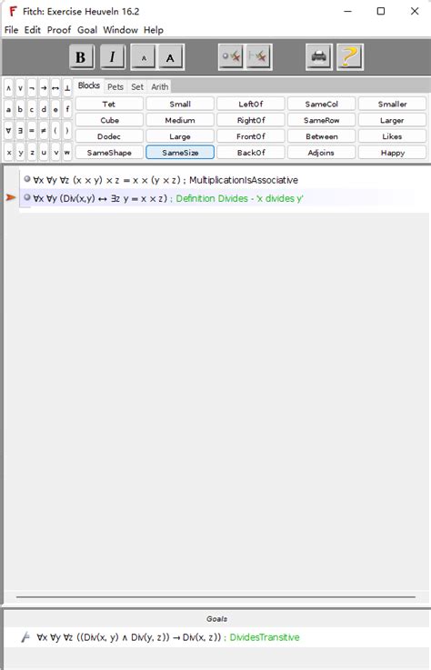 How To Prove The Result ∀x ∀y ∀z Divx Y ∧ Divy
