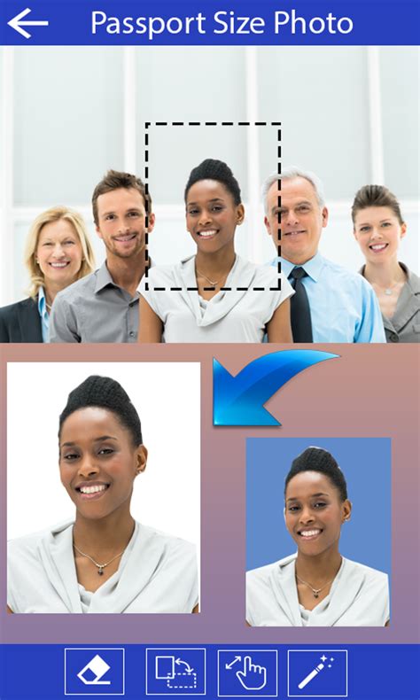 Passport Size Id Photo Maker Passport Photo Editor For Android Download